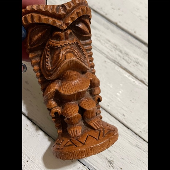 Coco Joe’s | Other | Coco Joes Lucky Tiki Hawaii Hapa Wood Pomaikai ...